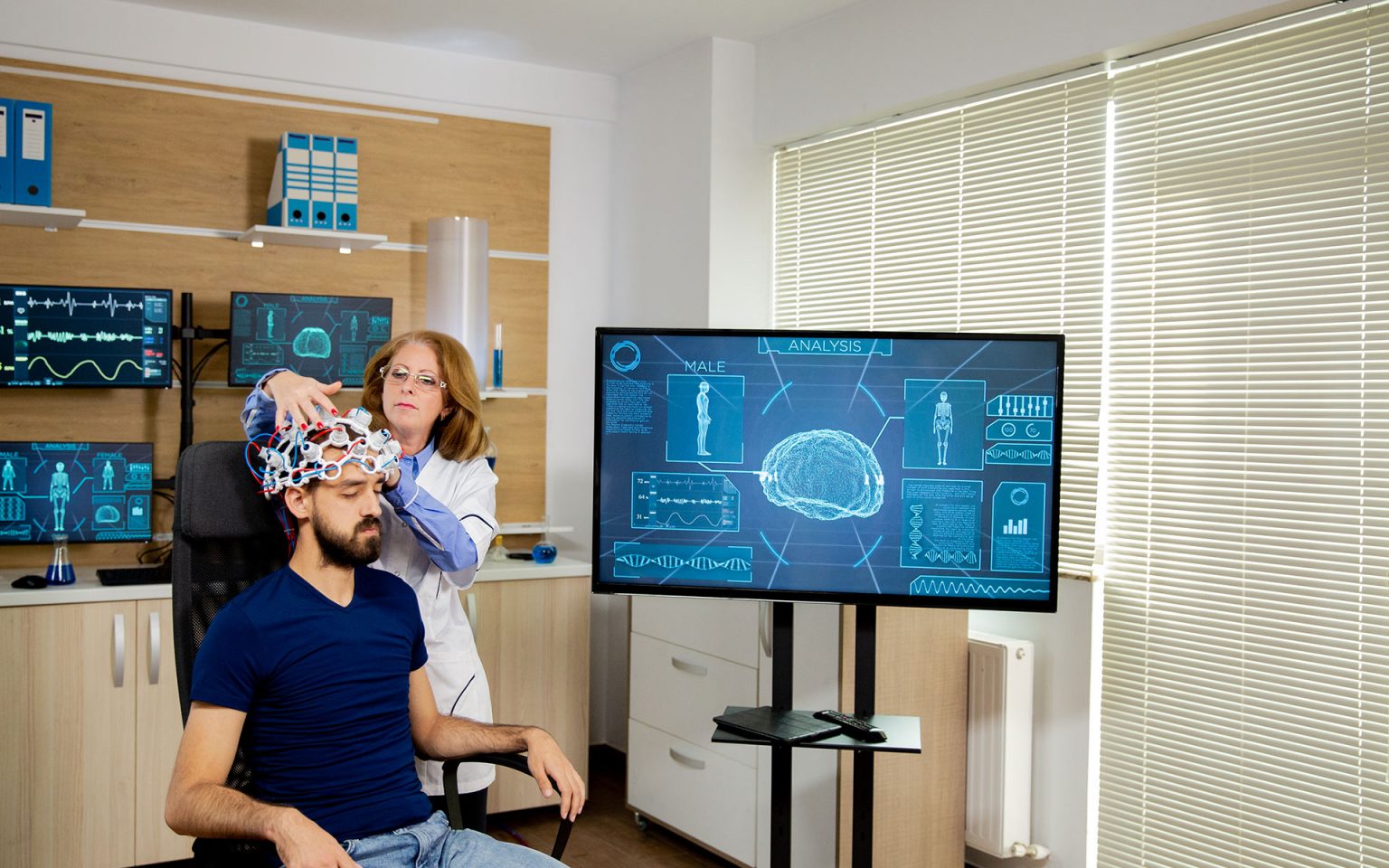 About - Techno concept